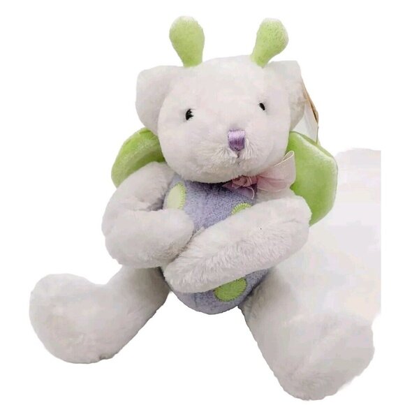 Dan Dee | Toys | Dan Dee White Bear In Green Purple Ladybug Costume ...